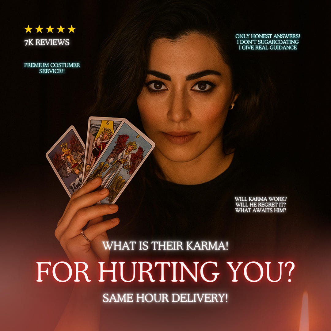 What is Their Karma for Hurting Me, Karma Reading, Love Tarot Reading ...