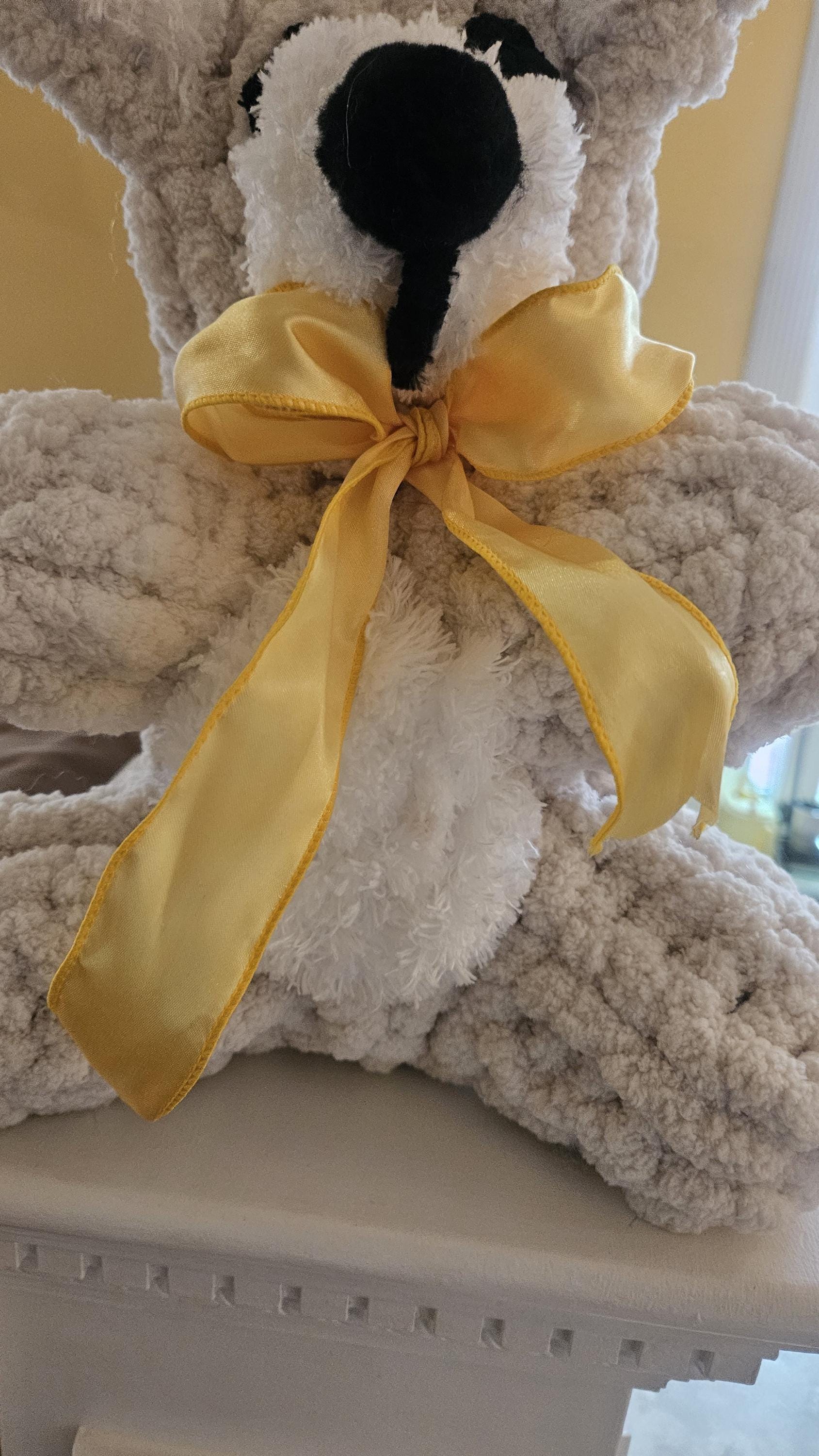 Hand Knit; Hand Knit Chenille Stuffed Animal, Chenille Yarn - Etsy
