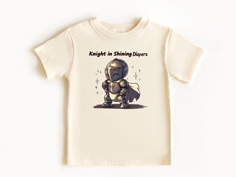 Adorable Knight in Shining Diapers Knight Baby Onesie Knight Shirt ...