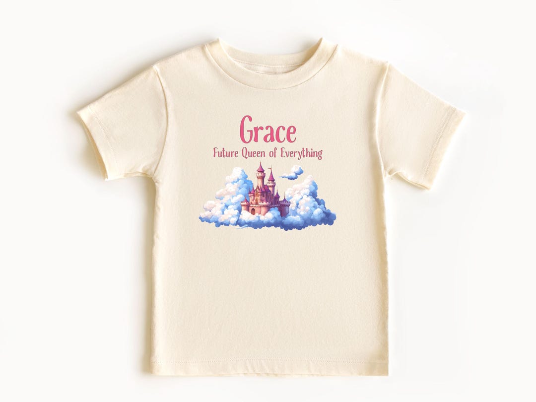 Personalized Name Fantasy Royalty Castle Fairytale Baby Onesie Custom ...