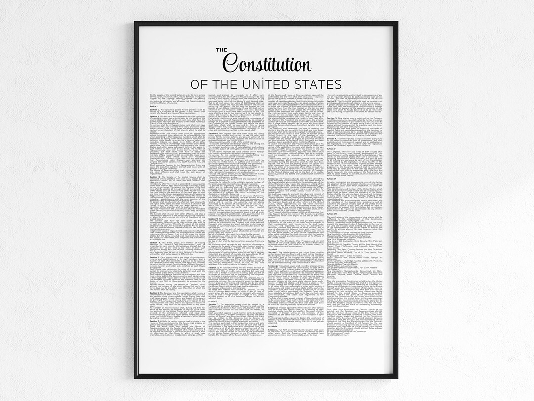 The Constitution of the United States | Independence Day | 4th of July ...