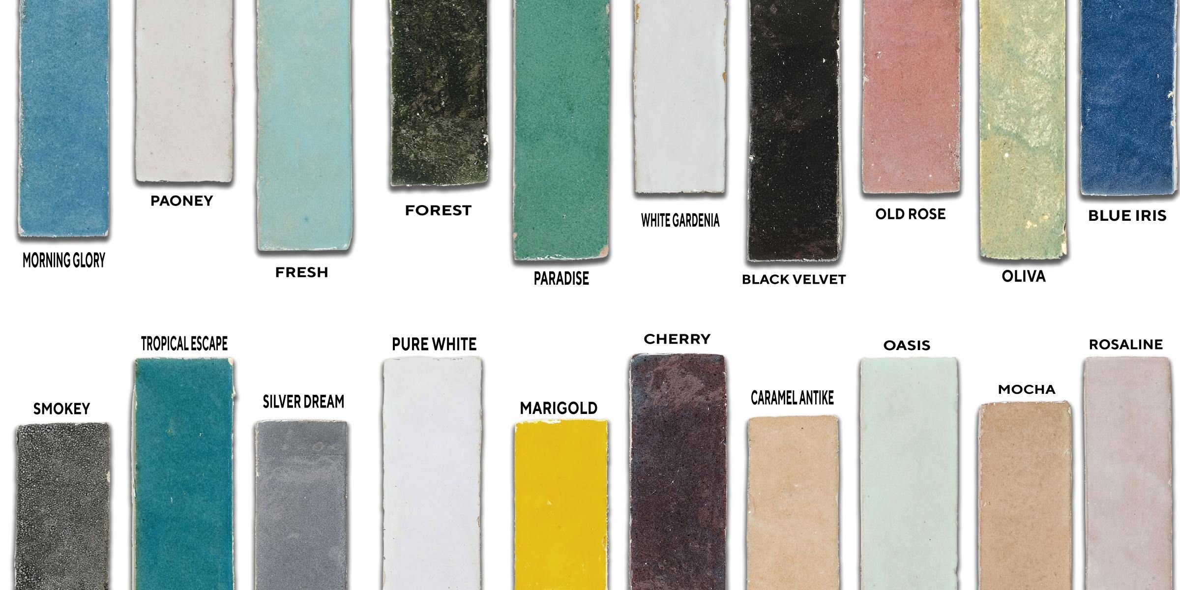 The Sign Zellige Ceramic Mosaic Wall Tile - Etsy