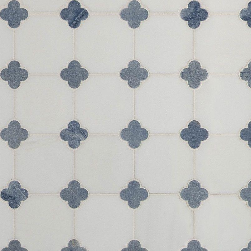 Azula Floret Pattern Mosaic Tile - Etsy