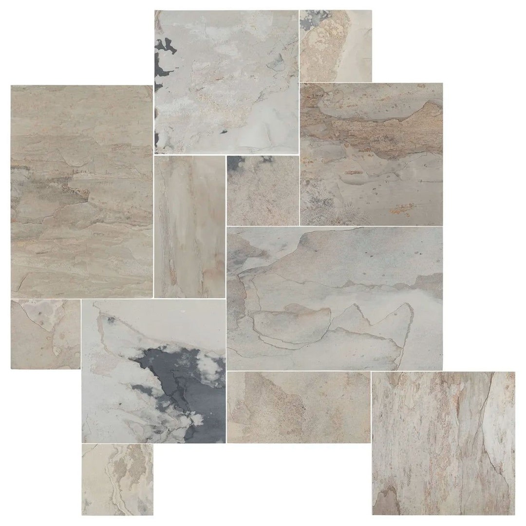 Rustic Amber Slate Versailles Wall and Floor Tile - Etsy