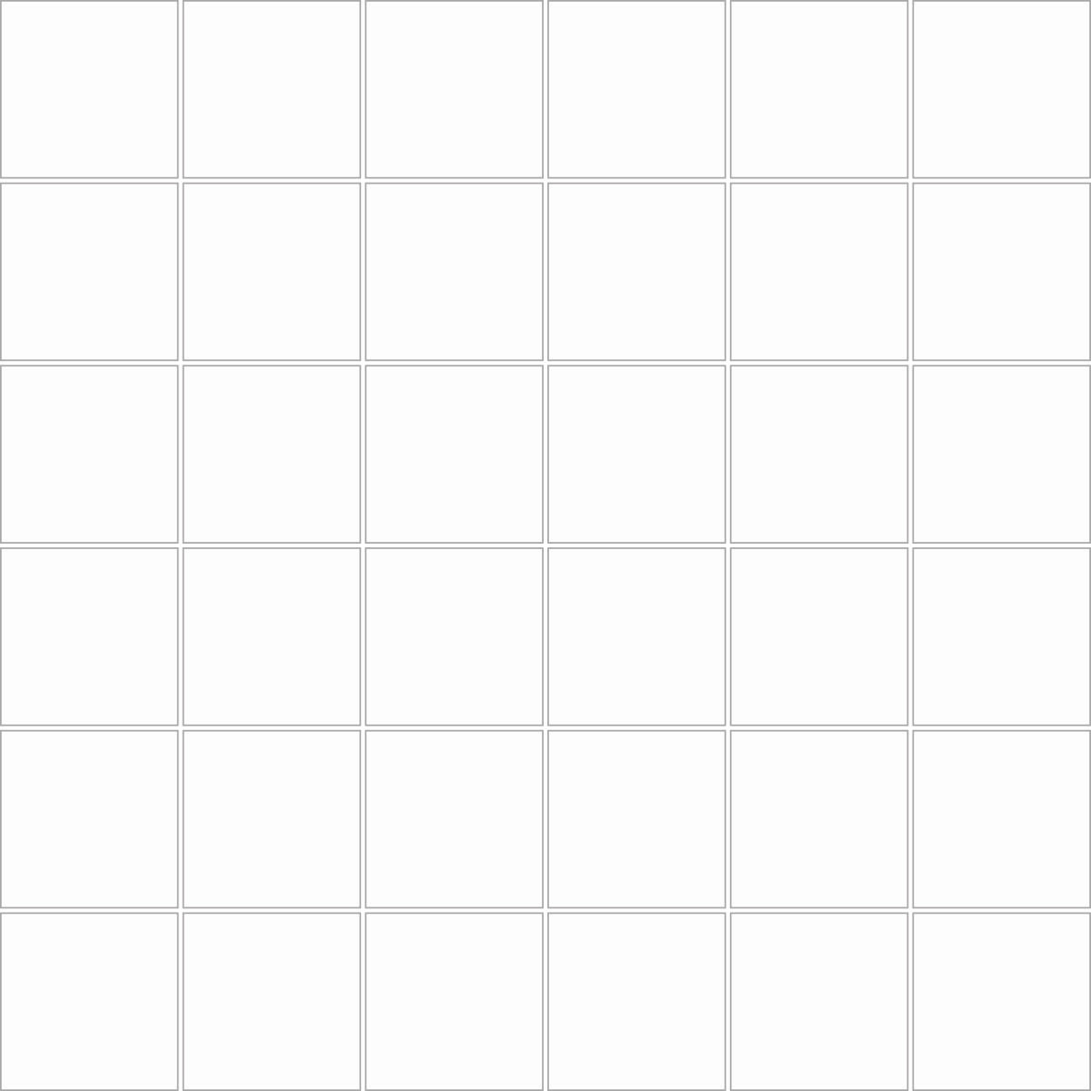 Porcelain Mosaic Full White (square) satin Matte backsplash Tile 2”x2 ...