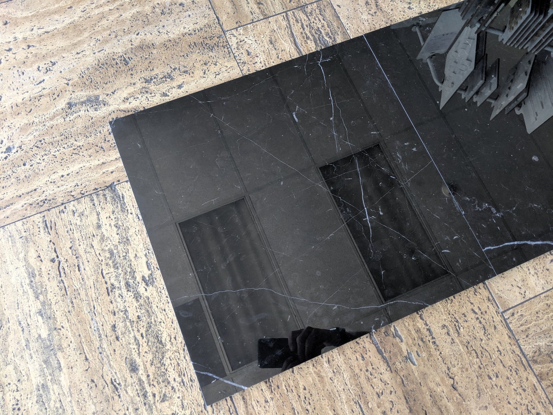 Nero Marquina Polished Wall and Floor Tile 18”x18” - Etsy