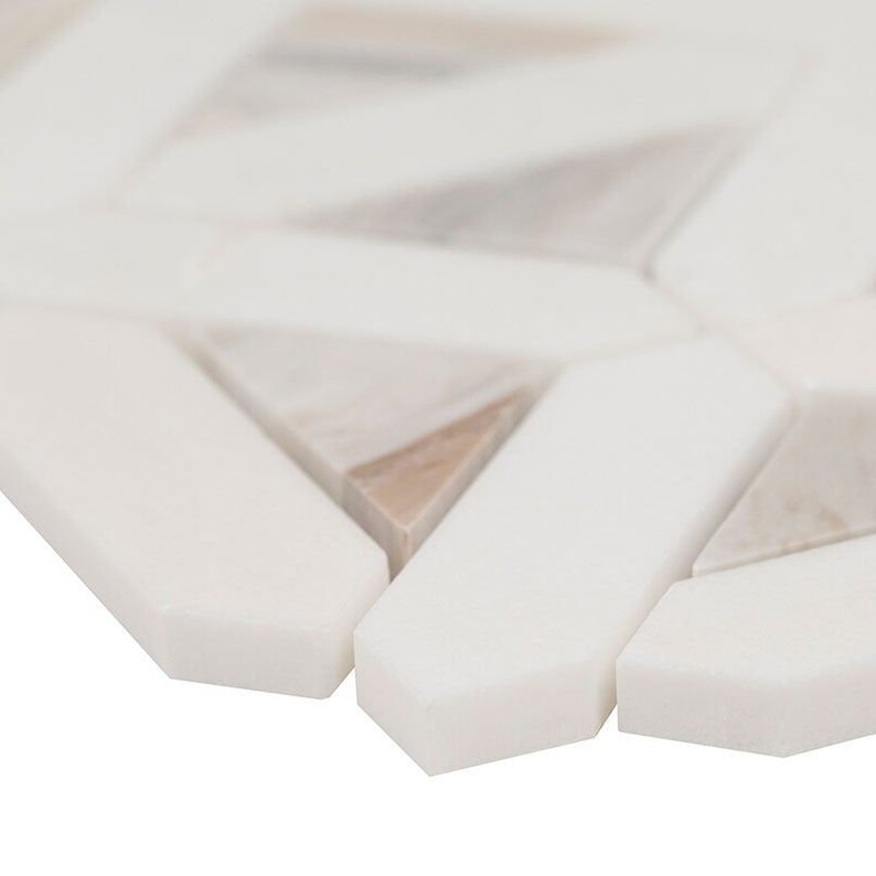 Angora Geometric Pattern Mosaic Tile - Etsy