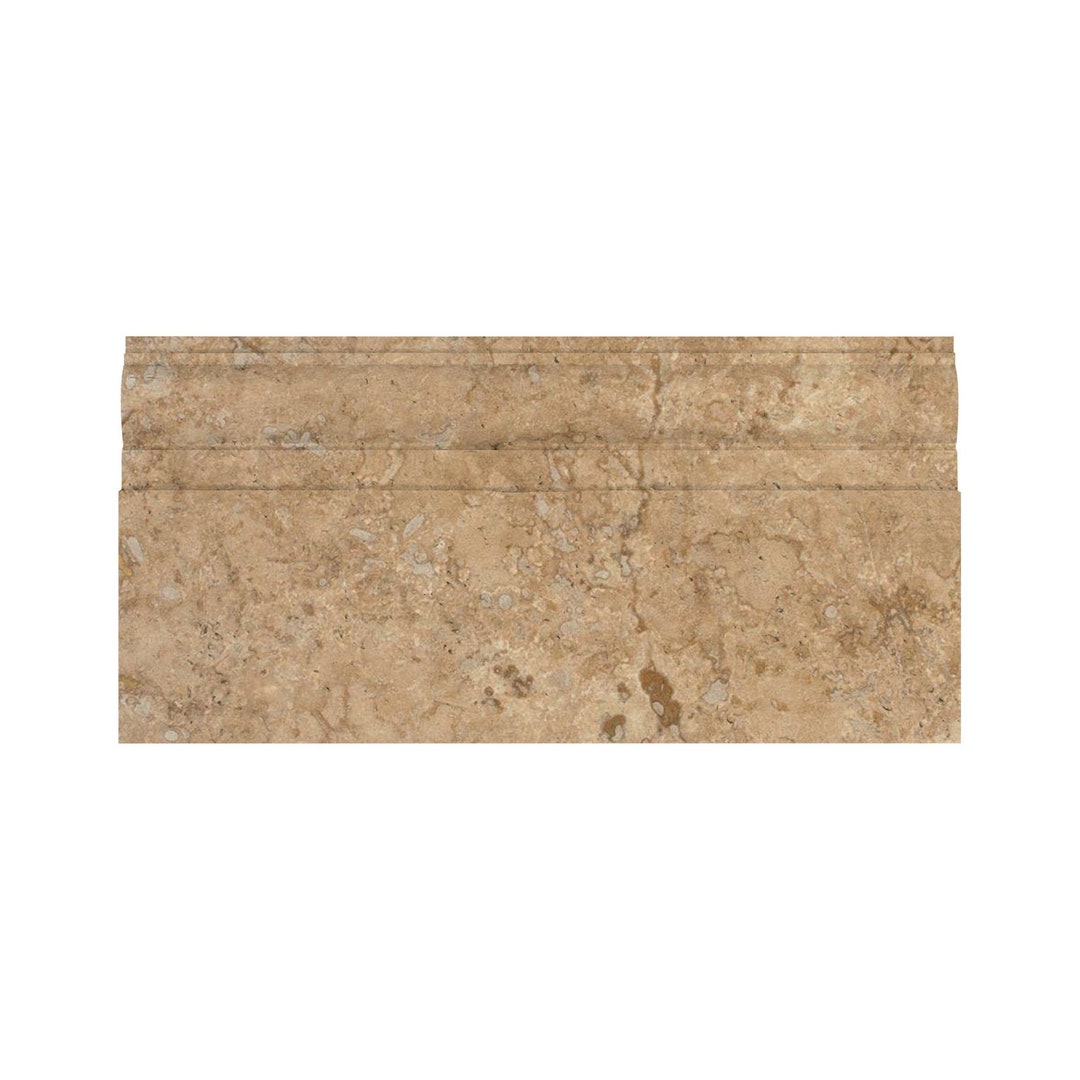 Walnut Travertine Honed Baseboard Trim Tile 5x12” - Etsy