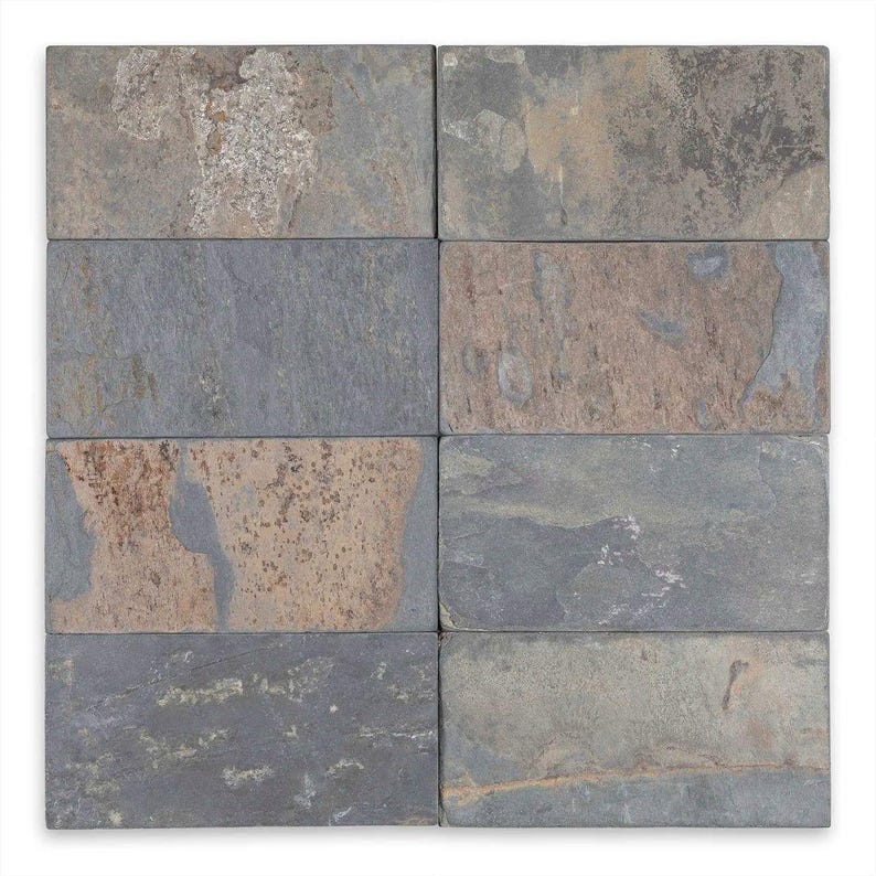 Golden Coast Slate Wall and Floor Tile Gauged - 24x24” - Etsy