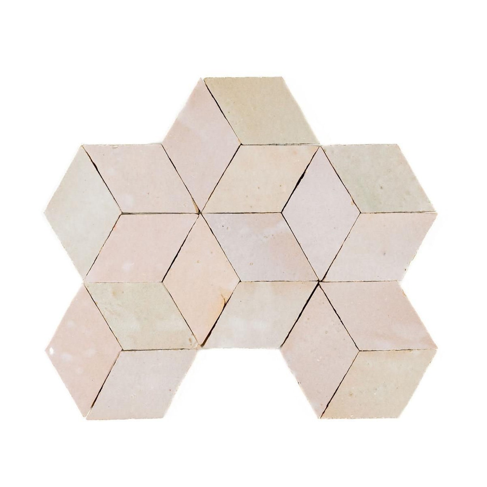 Atlas Zellige Moroccan Ceramic Mosaic Wall Tile - Etsy