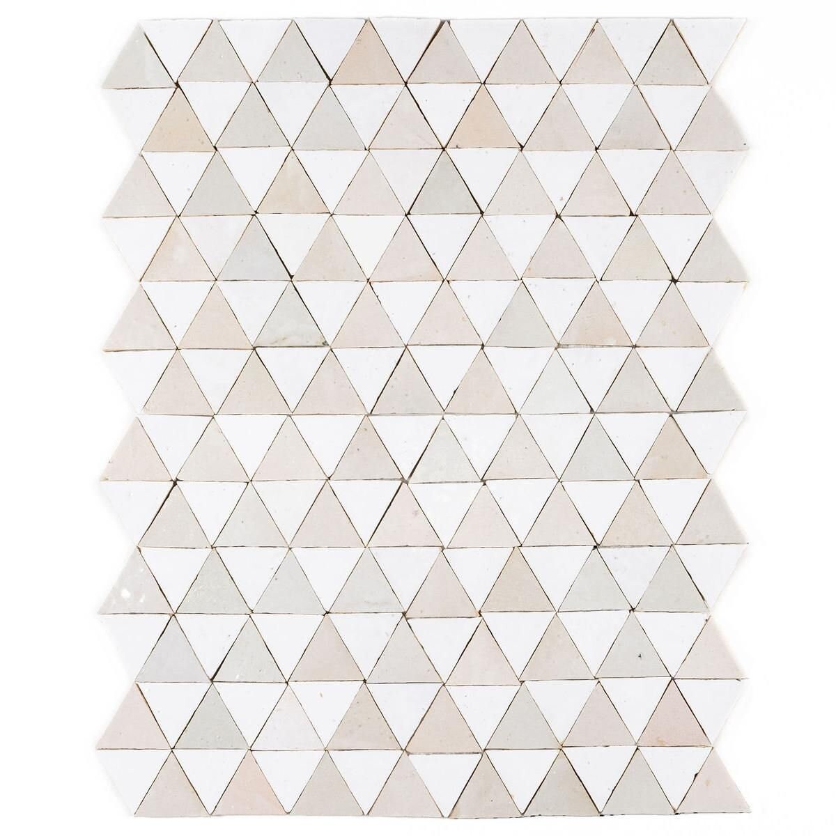 Prism Zellige Ceramic Mosaic Wall Tile - Etsy