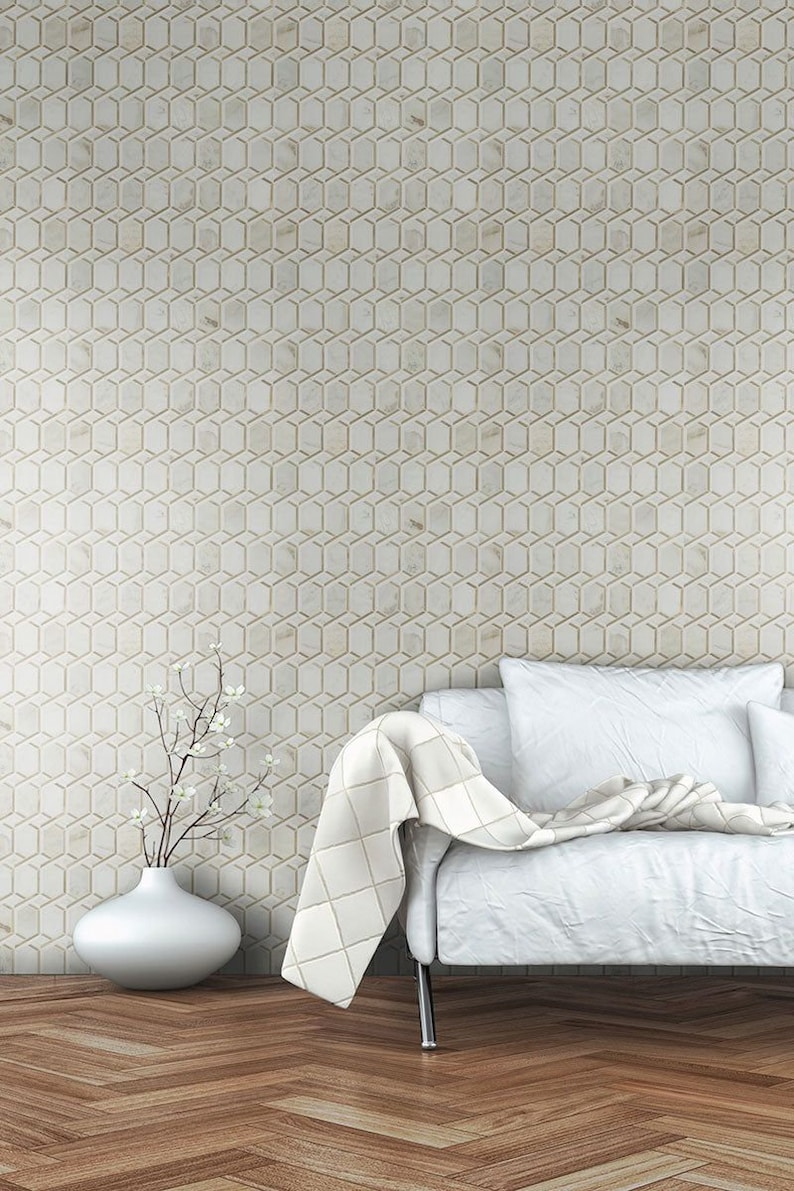 Luxor Royal Link Gold Pattern Tile - Etsy