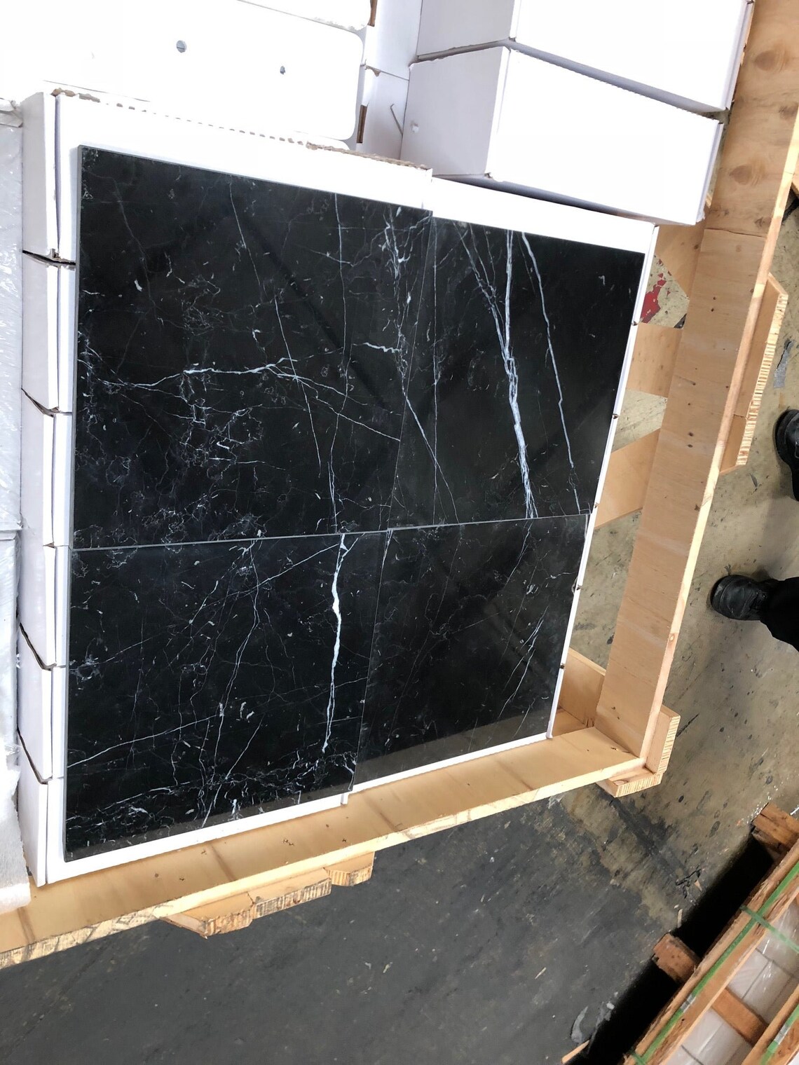 Nero Marquina Polished Wall and Floor Tile 12x12” - Etsy