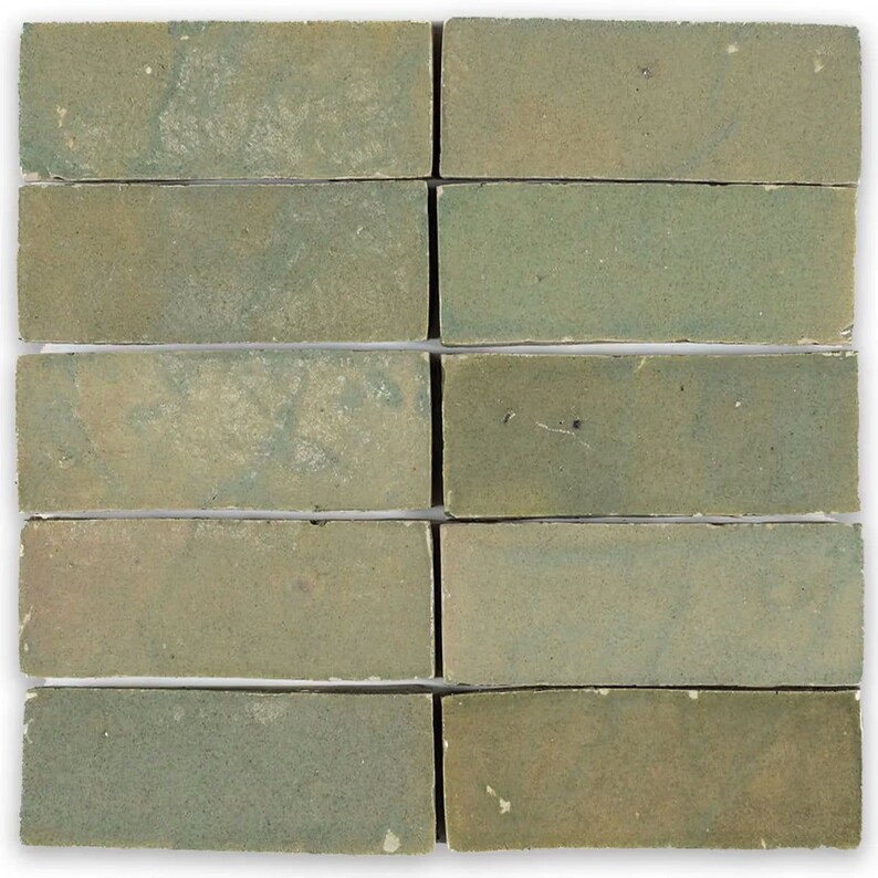Oliva Zellige Ceramic Wall Tile - Etsy