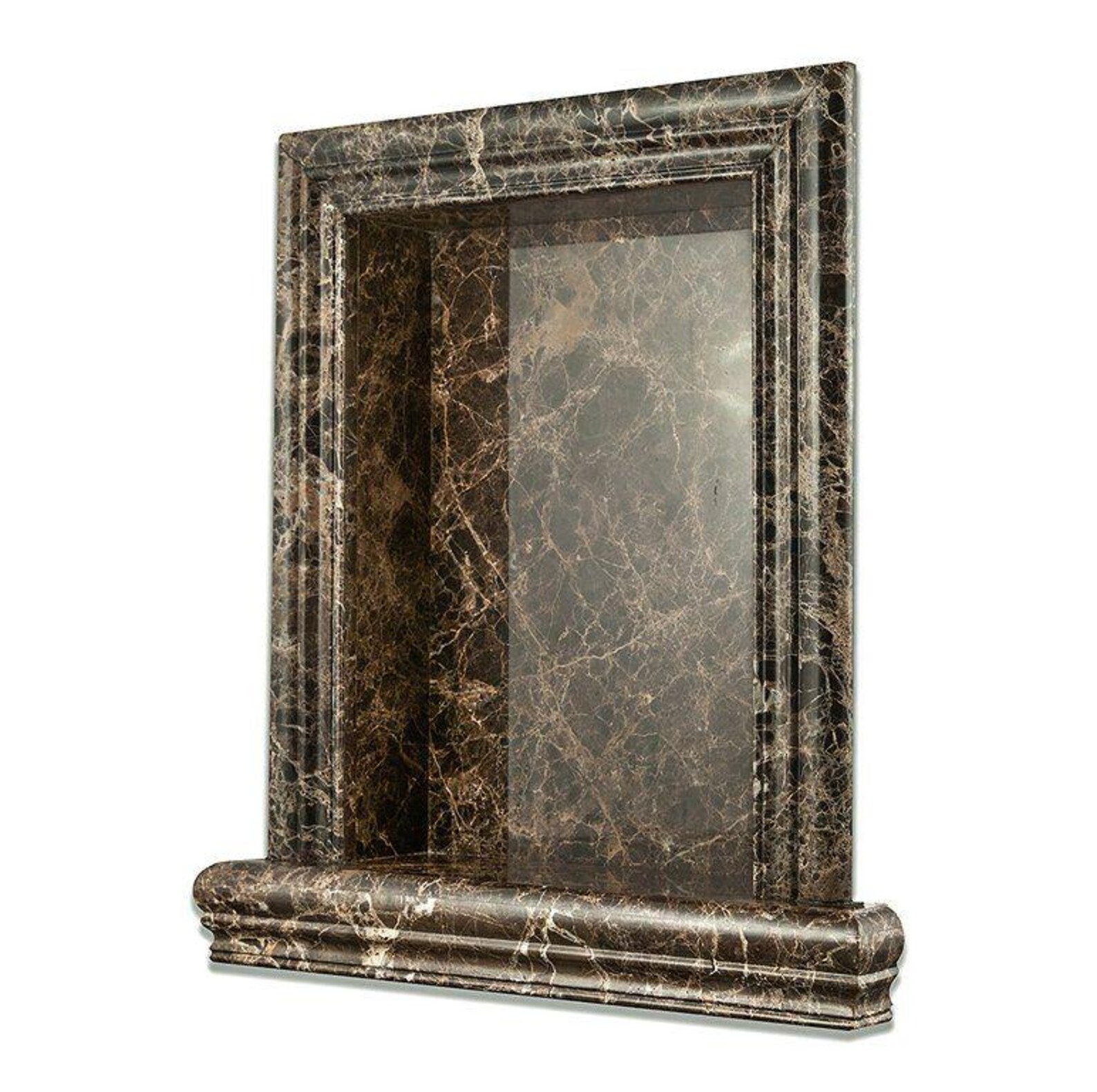 Emperador Dark Handmade Shower Niche Accessories - Large - Etsy