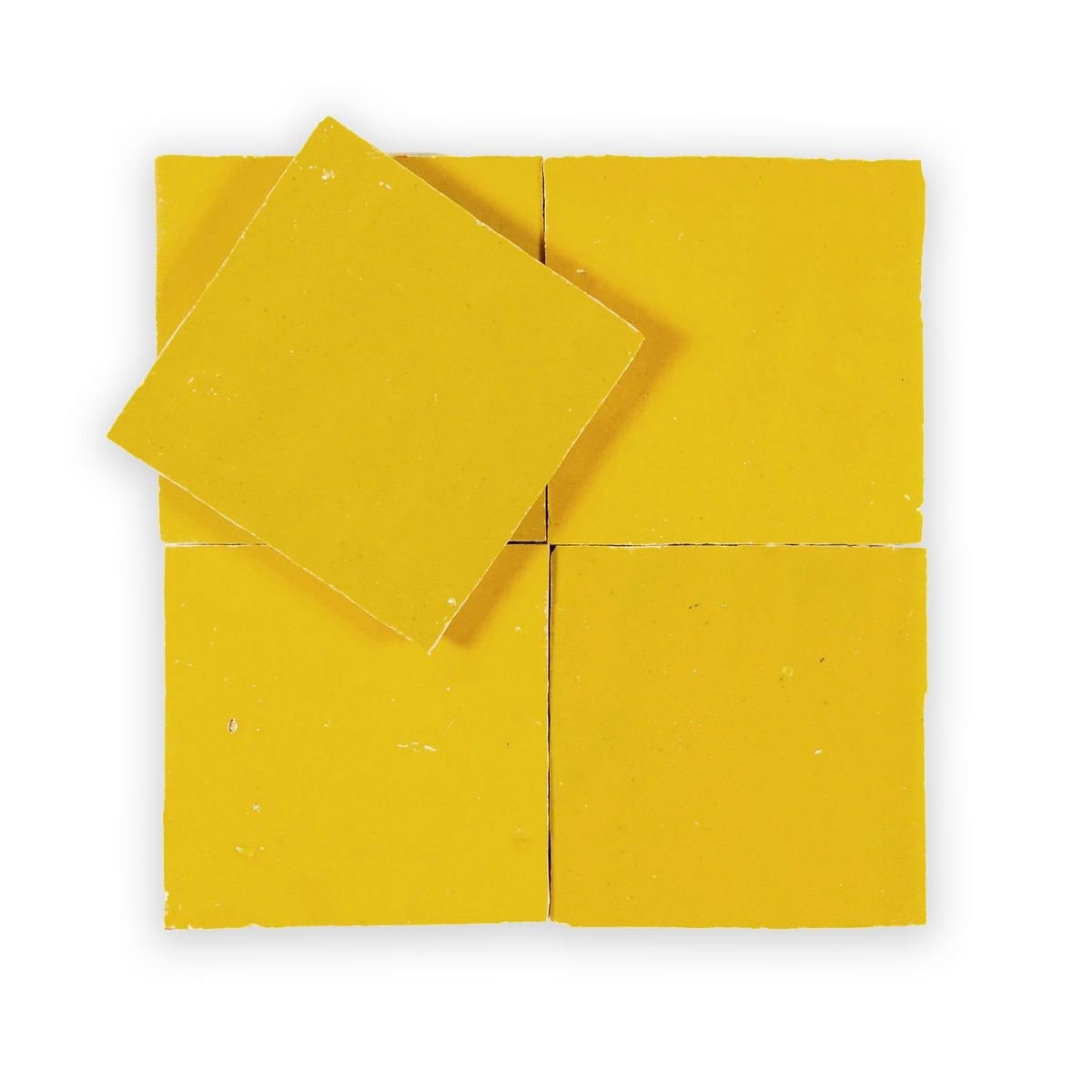 Marigold Zellige Moroccan Ceramic Wall Tile - Etsy