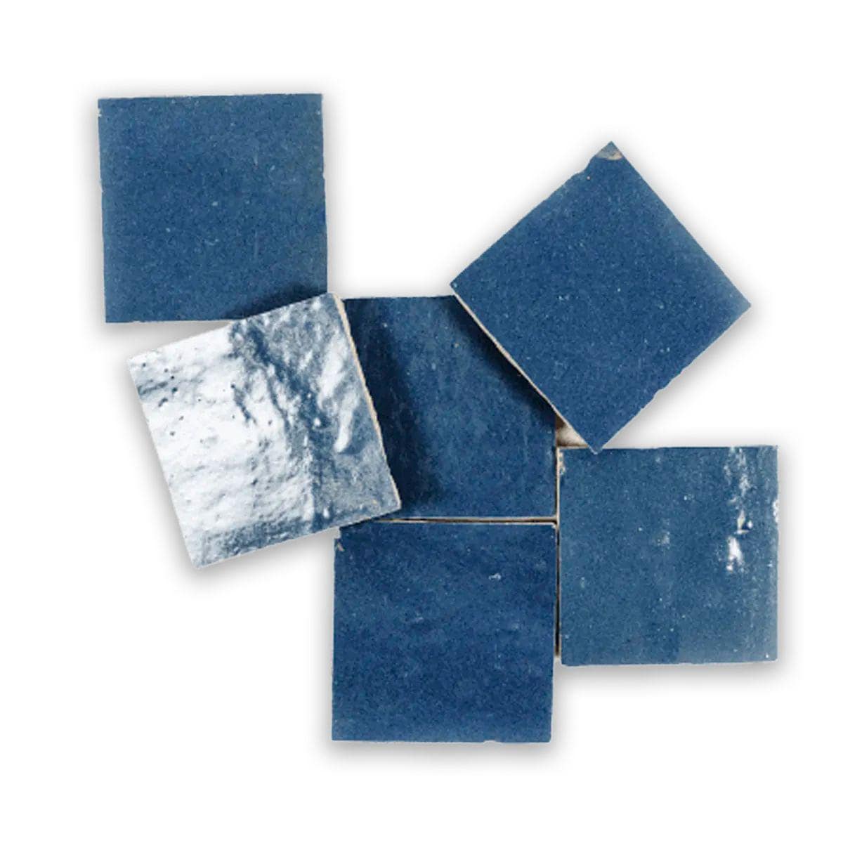 Blue Iris Zellige Moroccan Ceramic Wall Tile - Etsy