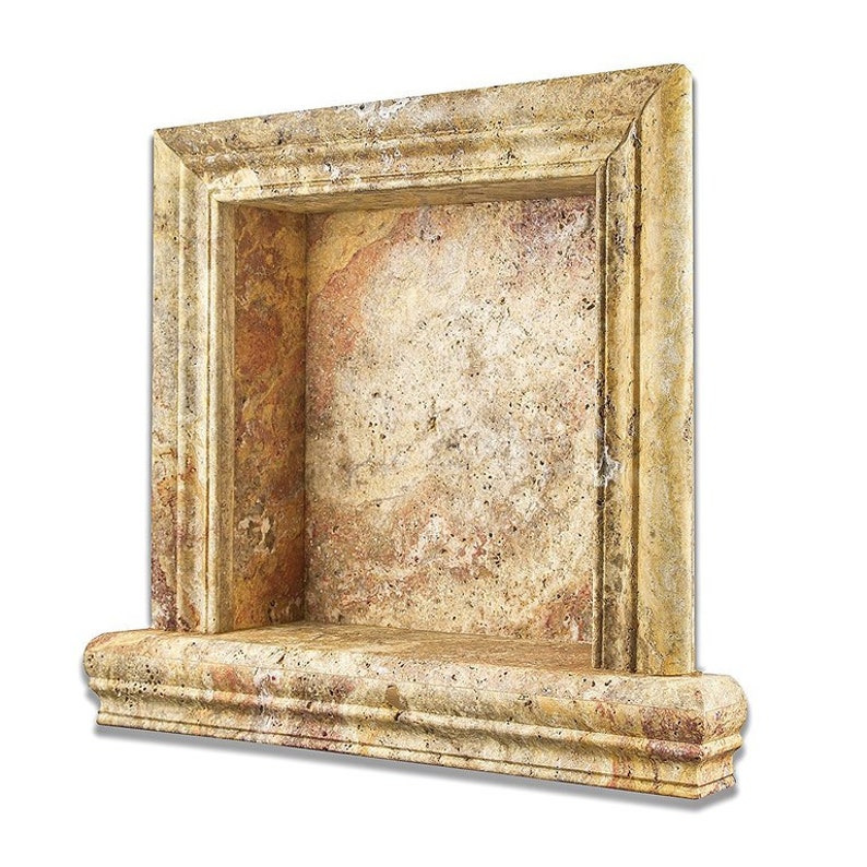 Scabos Travertine Handmade Shower Niche Accessories - Small - Etsy