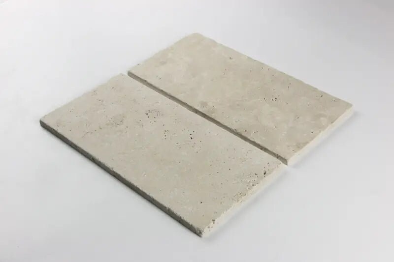 Ivory Travertine Tumbled Coping Exterior Pool Tile 6X12” 2” - Etsy