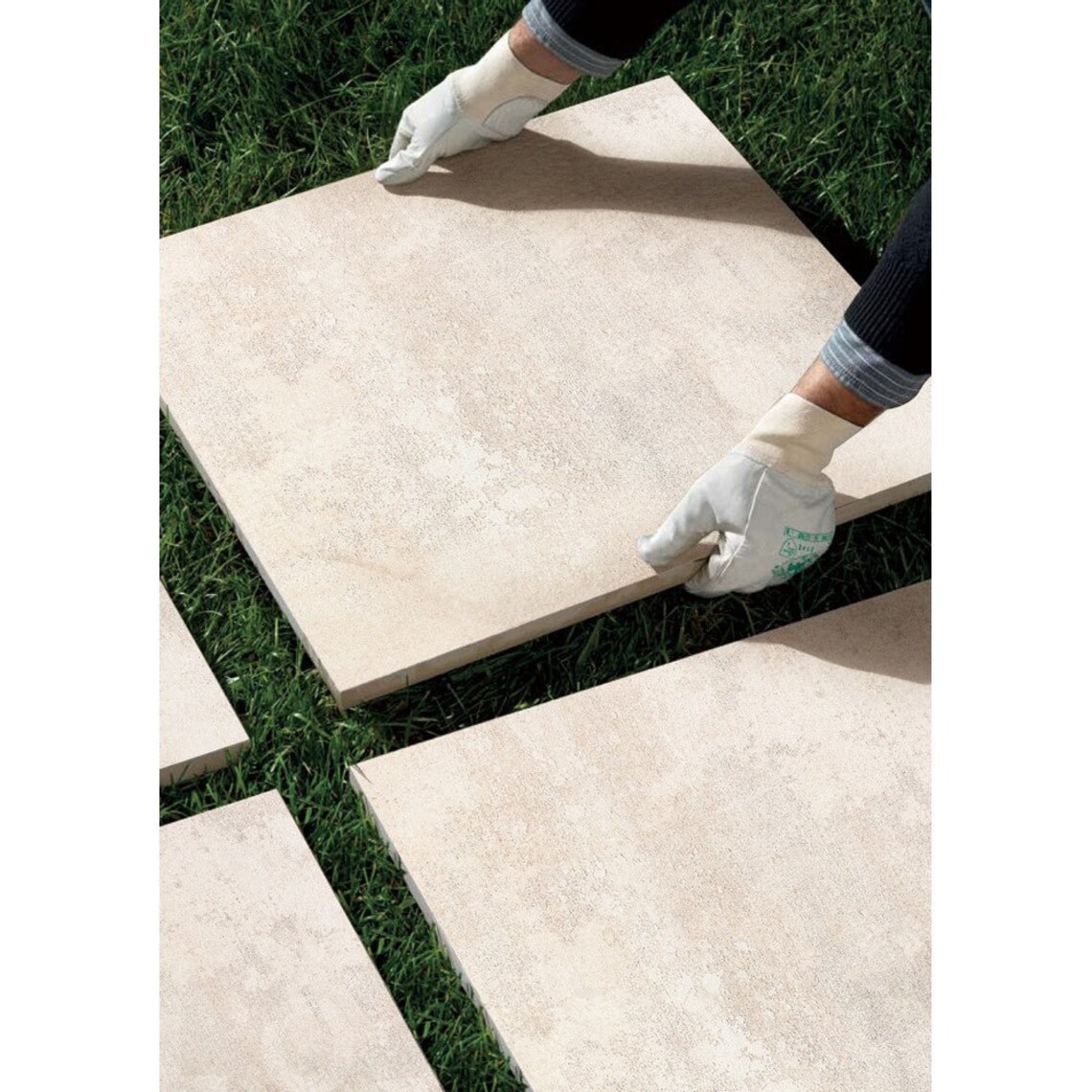 Italian Durango Cream Natural Finish Exterior Pool Paver - Etsy