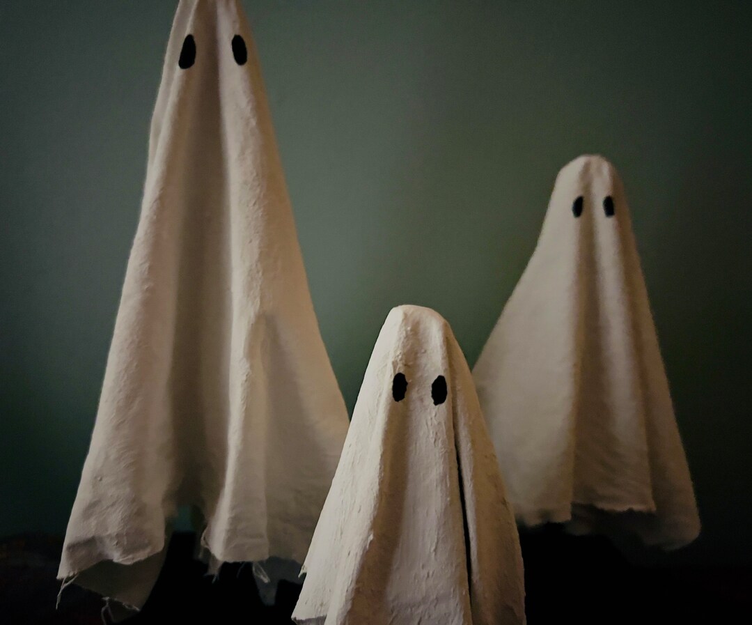 Ghost Trio JPEG Digital Download Halloween Art - Etsy