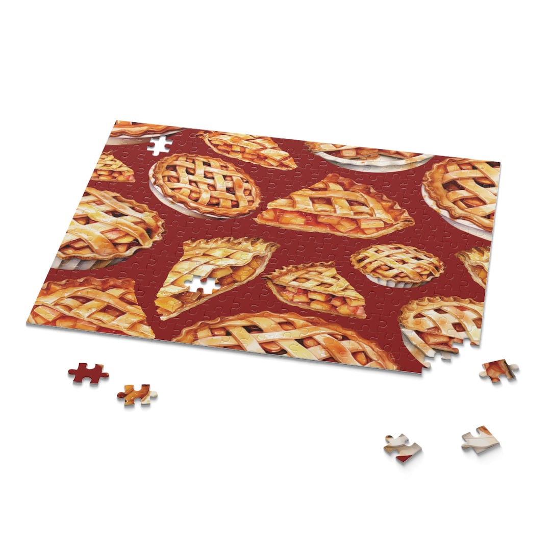 Pie Puzzle 120, 252, 500-piece Jigsaw Puzzle Dessert Puzzle Food Puzzle ...