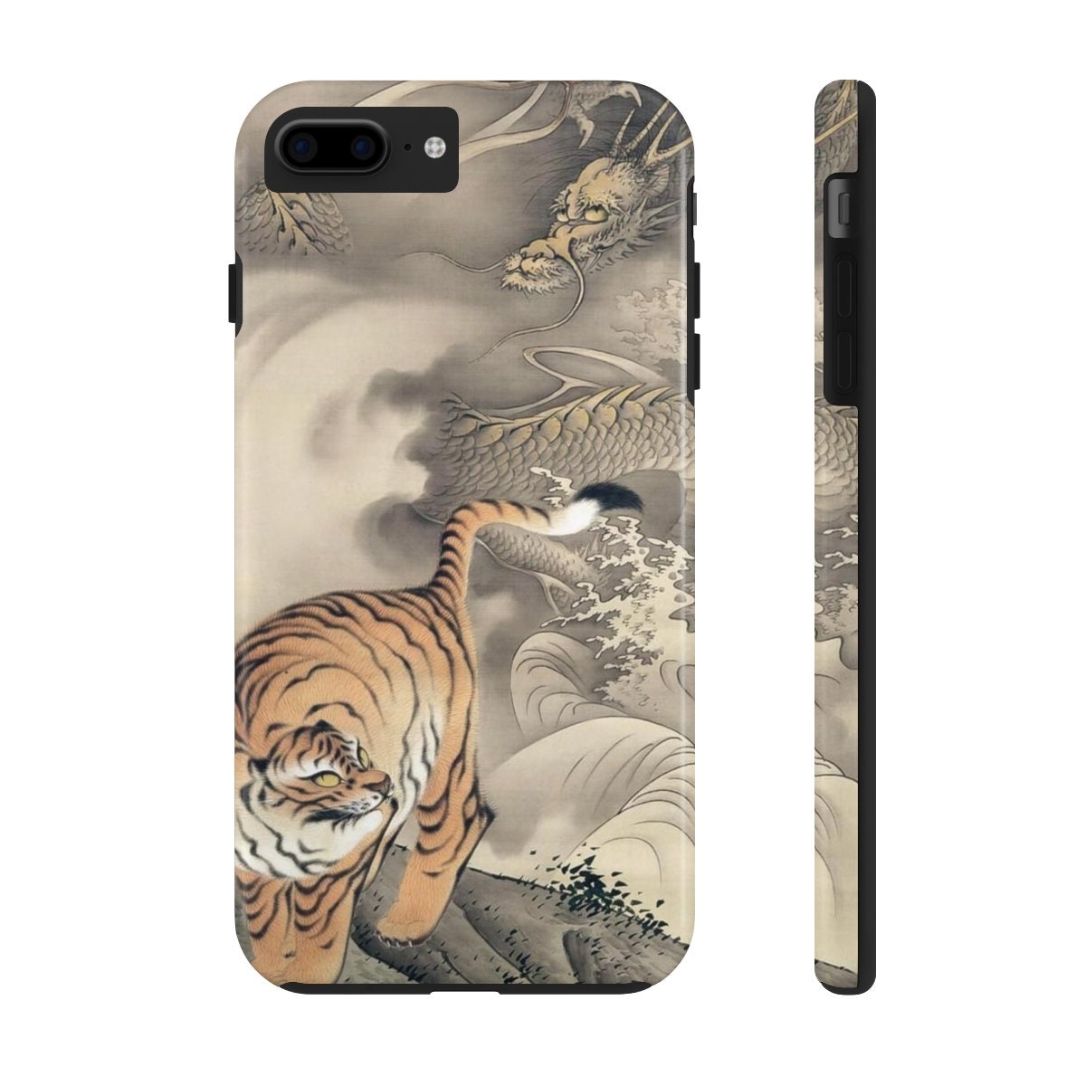 Japanese Dragon V Tiger Vintage Art Phone Case Vintage Japanese Phone ...