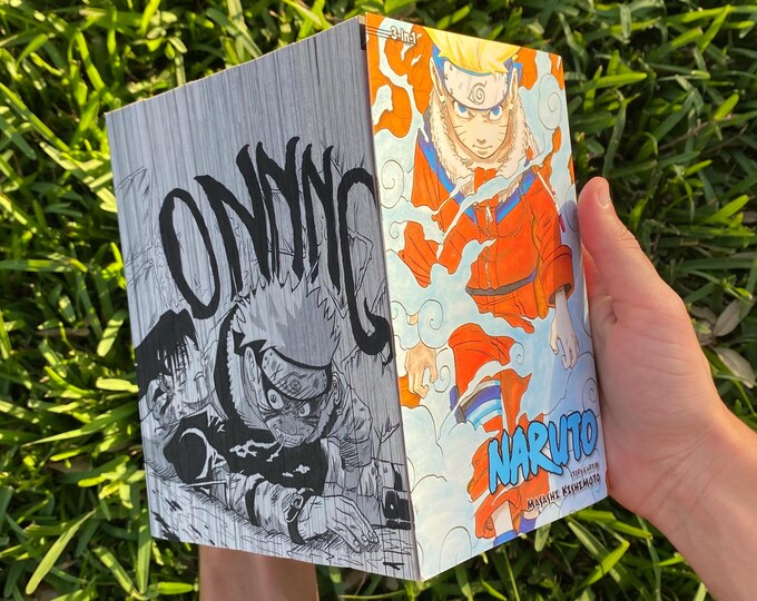 Custom Naruto Manga Art | Personalized Naruto Manga | Weeb Gift | Anime ...