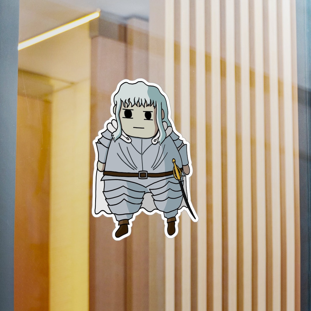 The Hawk of Light Sticker | Funny Anime/manga Sticker | White Satin ...