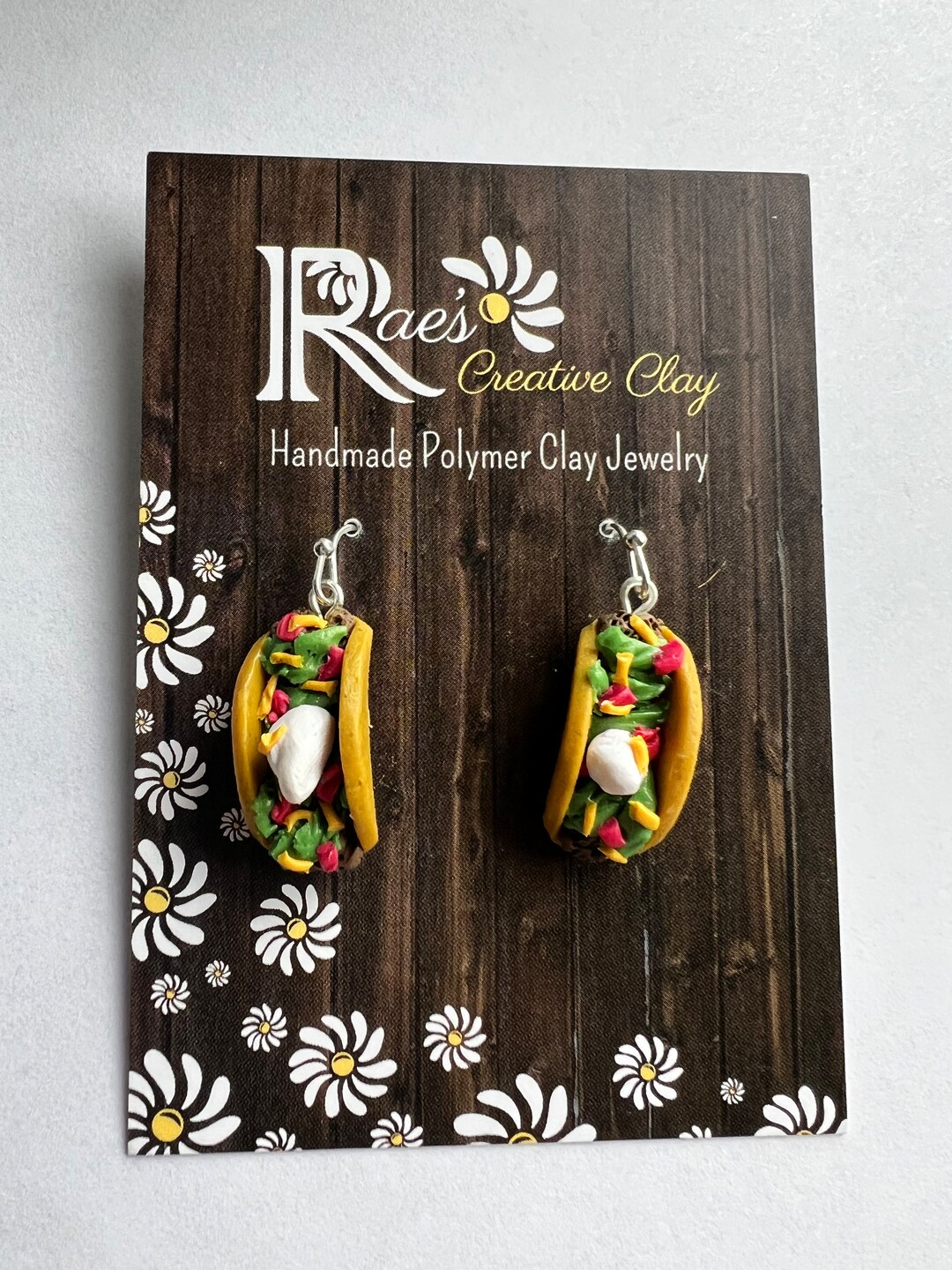 Taco Earrings, Cinco De Mayo, Fake Food, Mexican Food, Teacher Gift ...