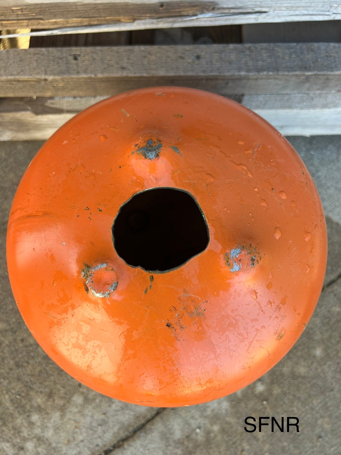 Upcycled Freon Tank Jack O’ Lantern Pumpkin Yard or Porch Art for ...