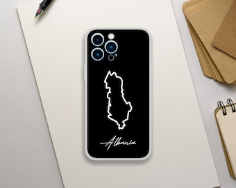 Vintage Flag Albania Phone Case Available for iPhone 14 13 - Etsy