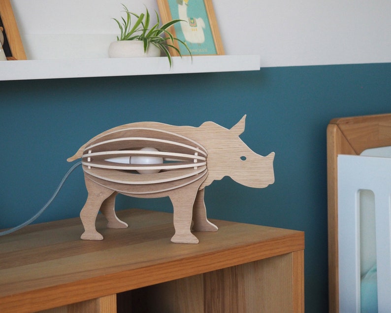 ZOOO Savanna - Animal Table Lamp - Etsy
