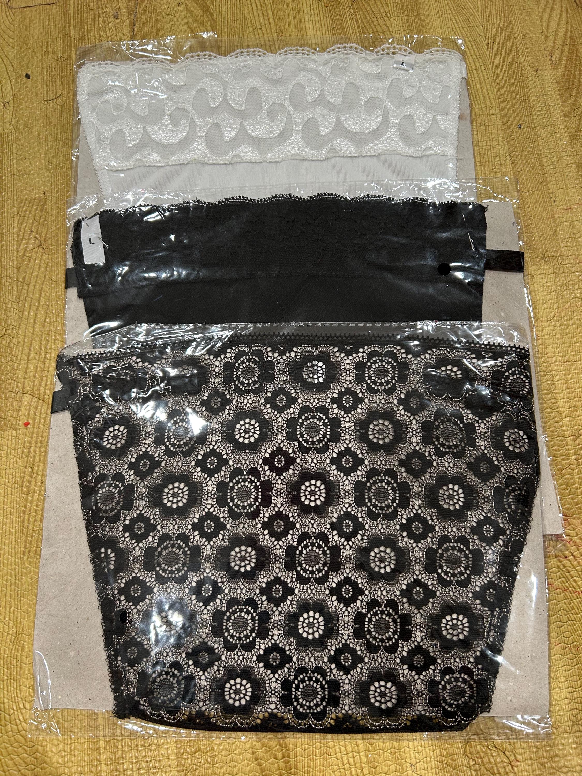 3pcs Random Color Lady Lace Clip-on Mock Camisole Bra Insert - Etsy