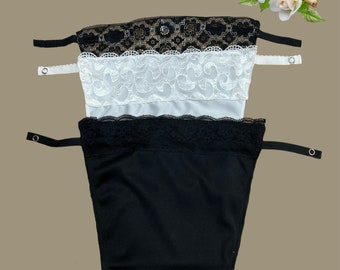 3pcs Random Color Lady Lace Clip-on Mock Camisole Bra Insert - Etsy