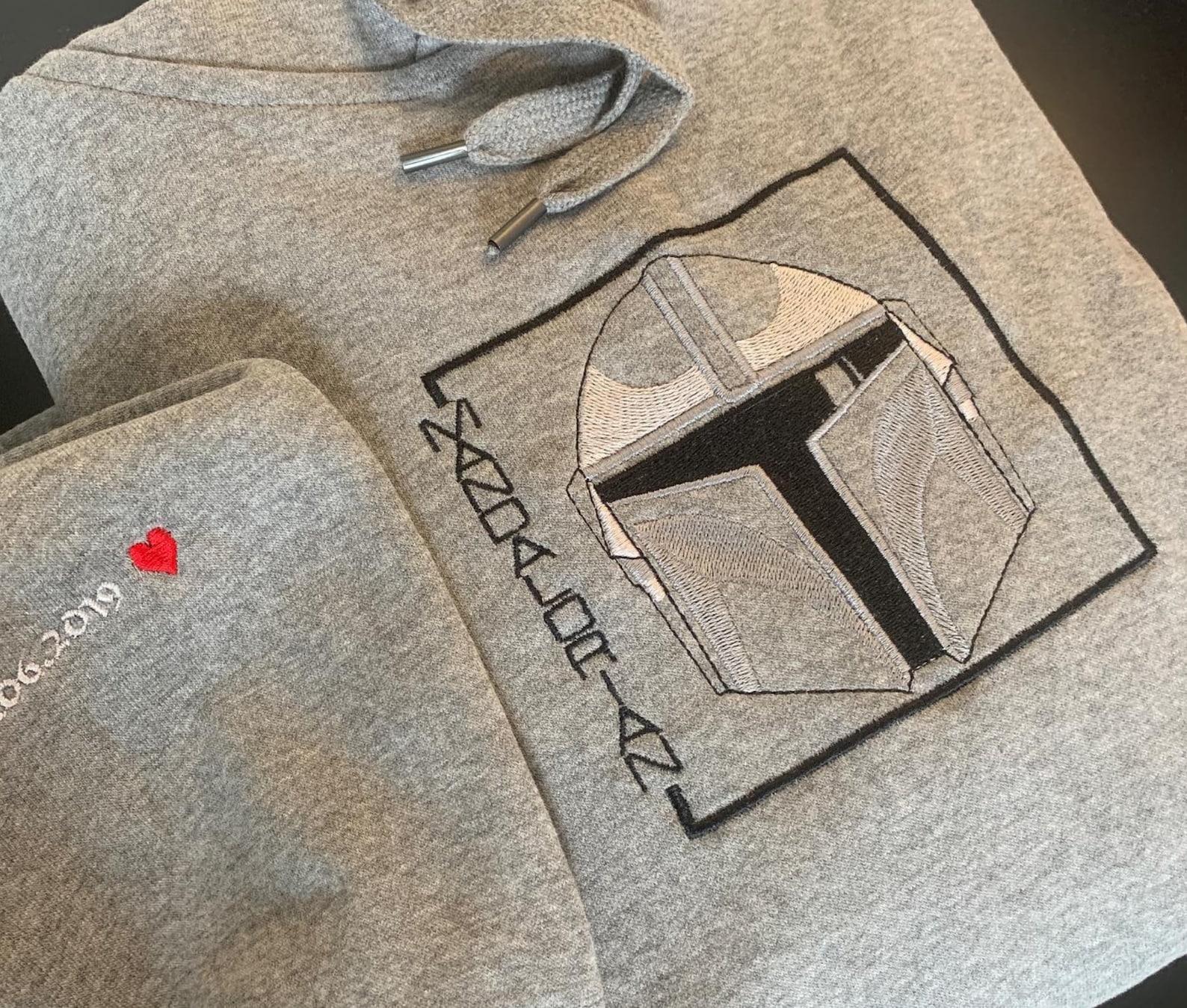 Mandalorian Embroidery Design Files Star Wars Design for Embroidery ...