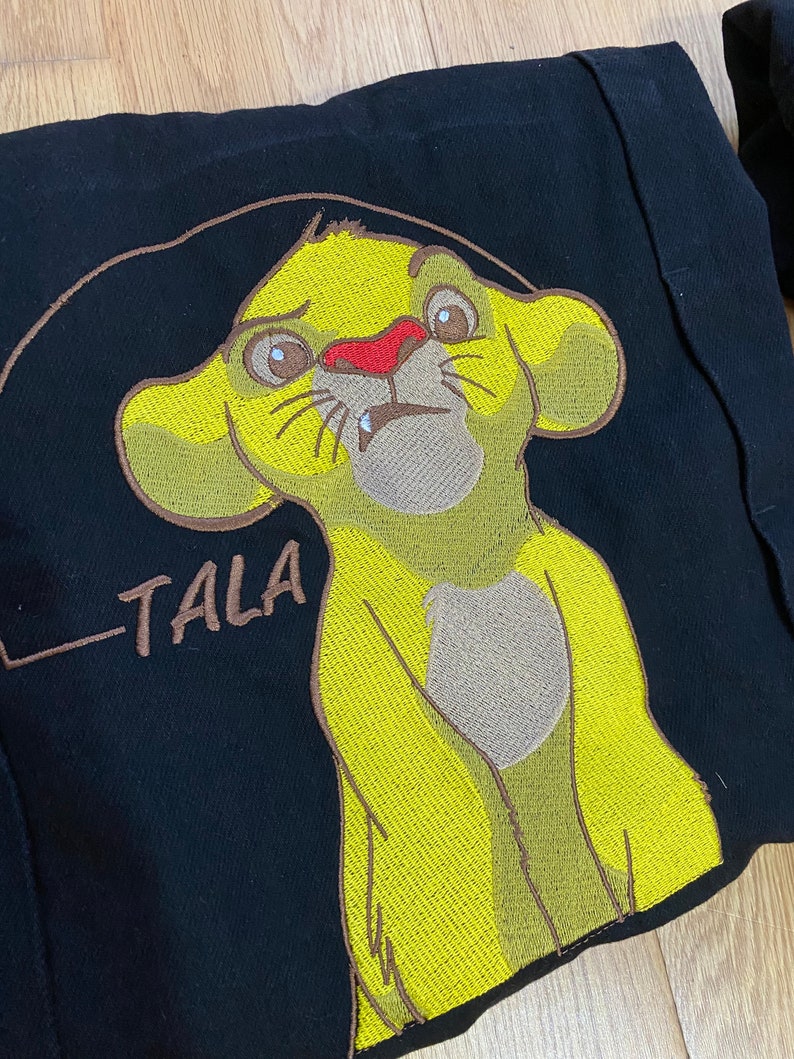 The Lion King, Simba Cartoon Movie Embroidery Design Files Movie Design ...