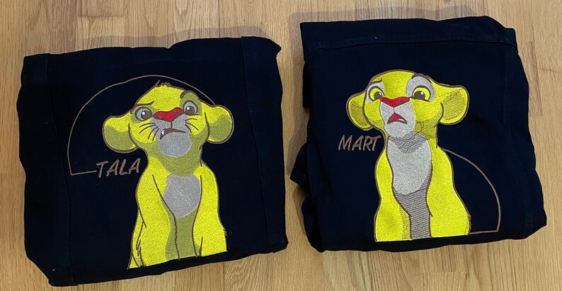 The Lion King, Simba Cartoon Movie Embroidery Design Files Movie Design ...