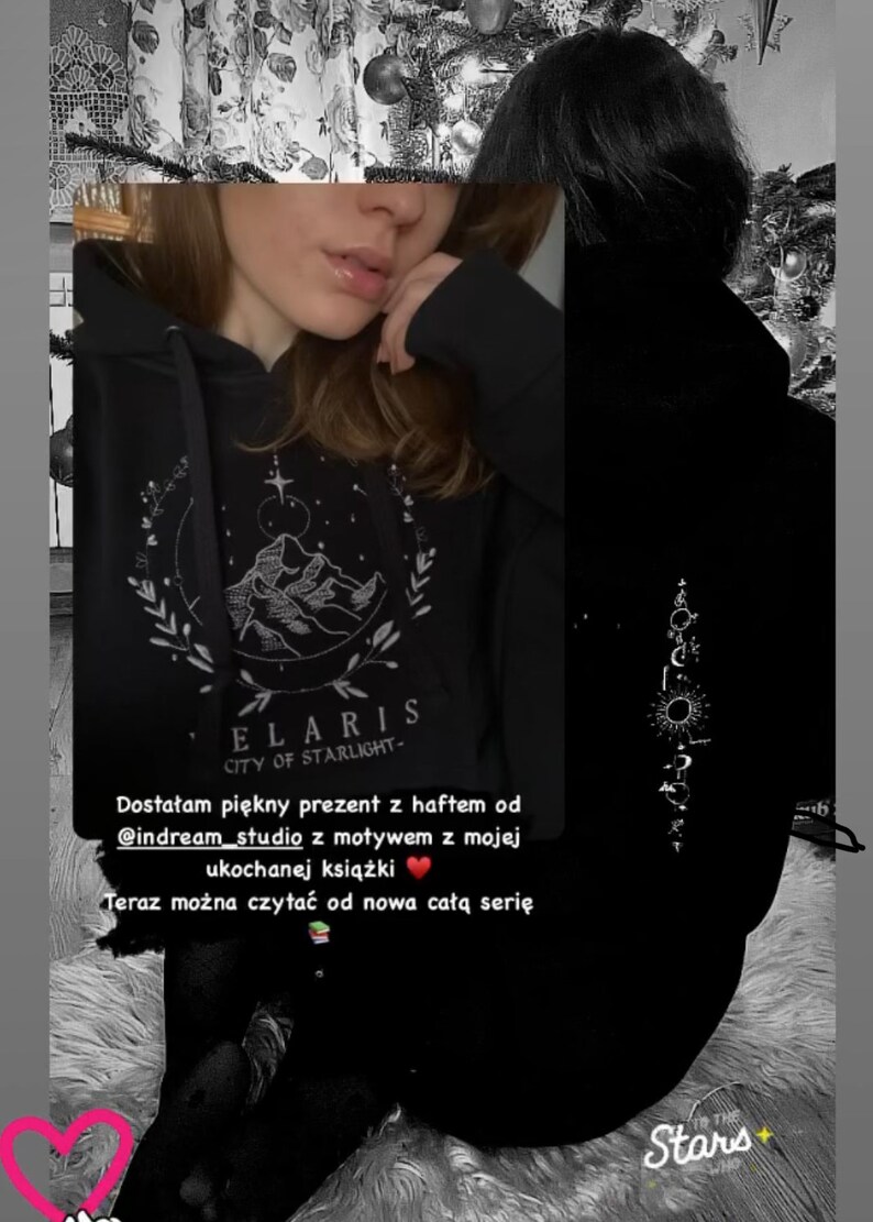 ACOTAR Velaris, Moon, Stars, Embroidery Design Files Fantasy Book ...