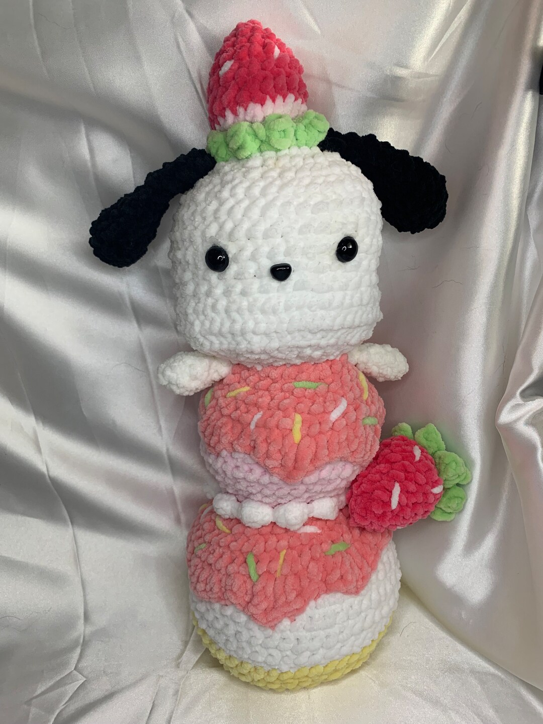 Crochet Pochacco Cake - Etsy