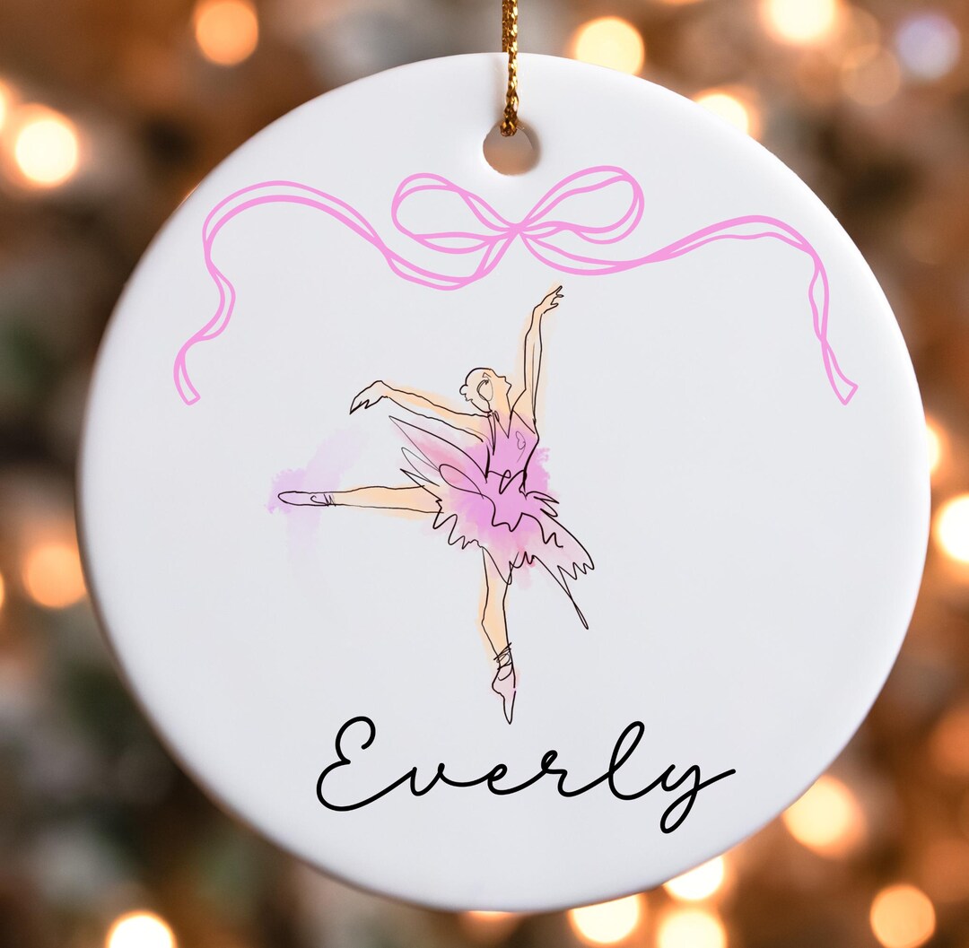 Personalized Dance Ornament Custom Dance Recital Gifts Dance Team ...
