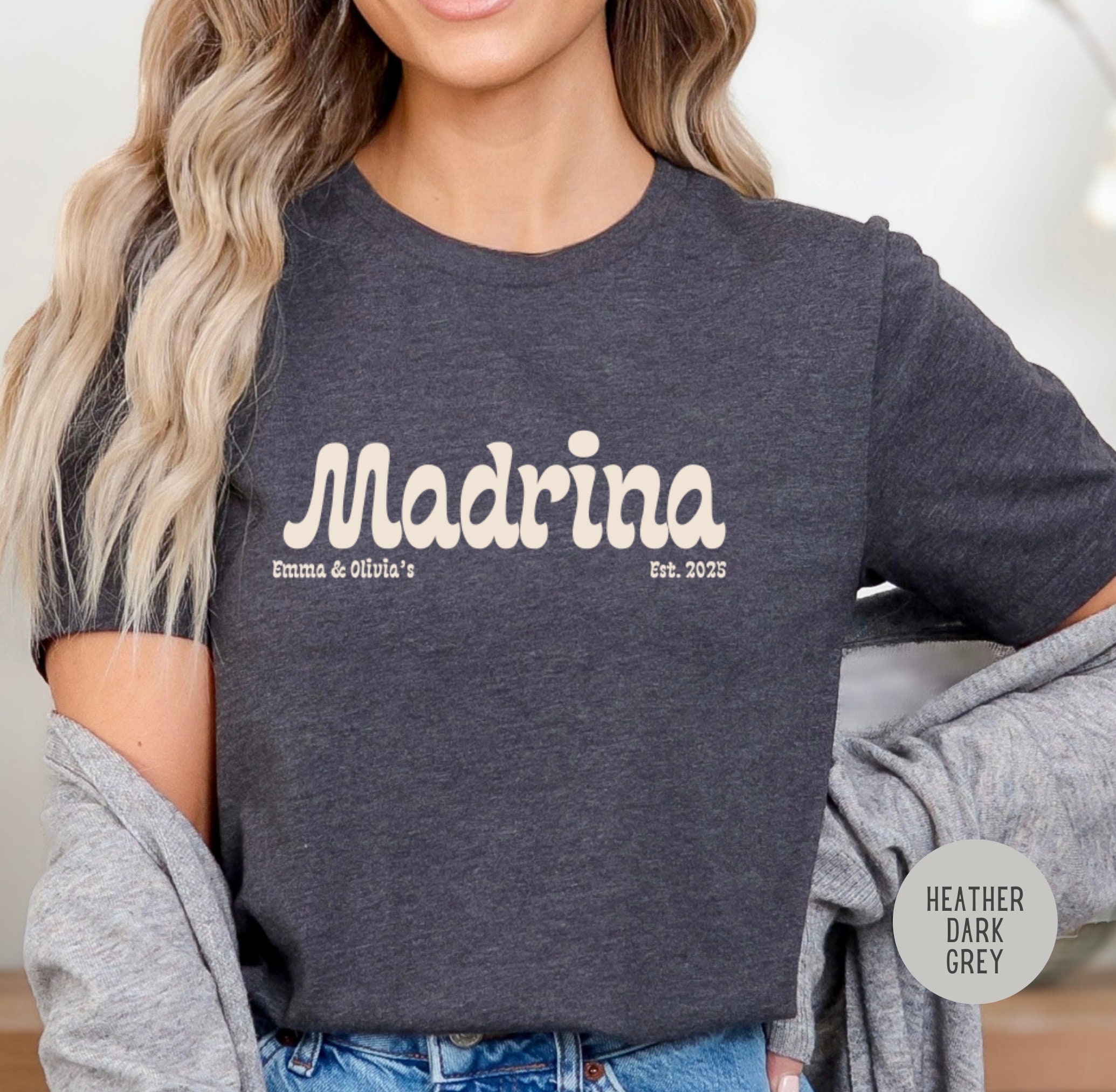 Personalized Madrina Shirt,madrina Shirt,godmother Proposal,godmother ...
