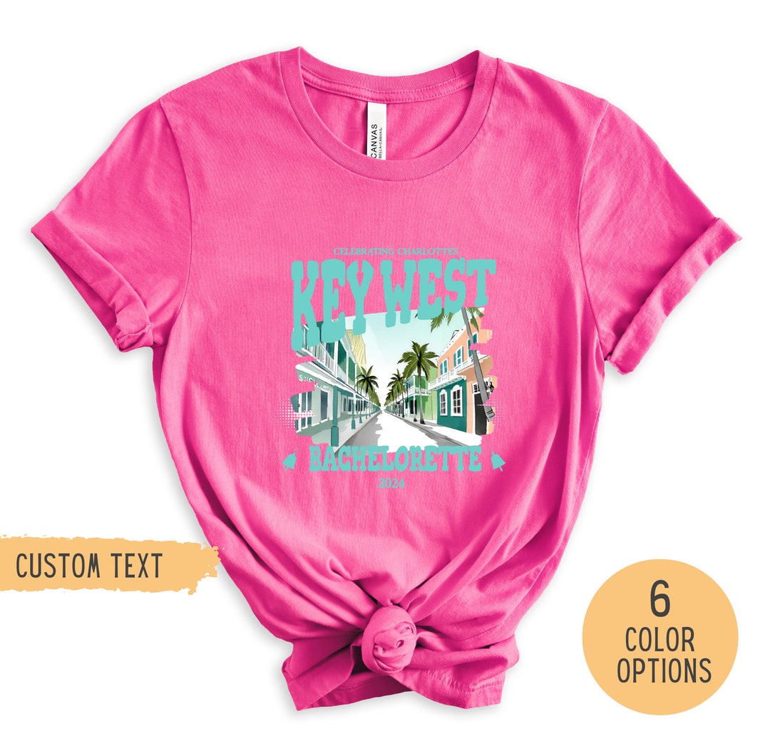 Matching Key West Bachelorette Party T-shirt,florida Bachelorette ...