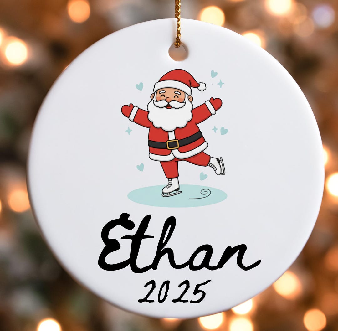 Personalized Figure Skating Ornament Custom Figure Skating Gifts Figure ...