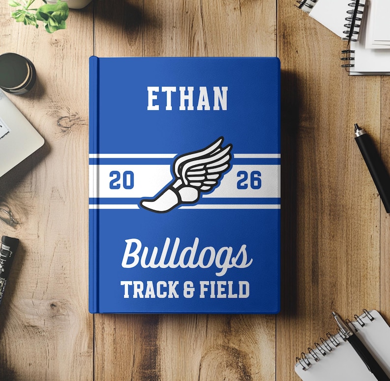 Custom Track and Field Journal,personalized Track Notebook,track Senior ...