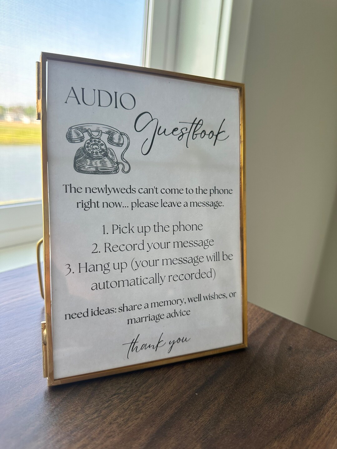 Audio Guestbook Template - Etsy