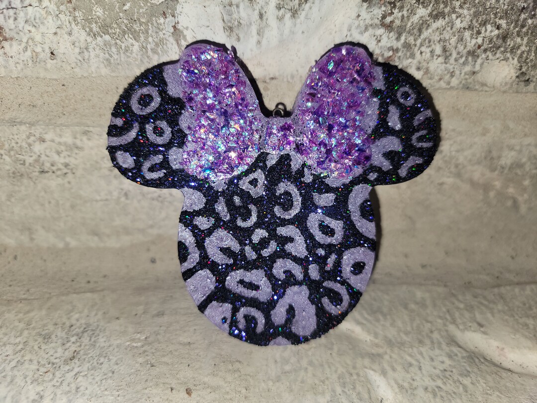 Leopard Print Minnie Mouse Gym Bag Closet Car & Small Area - Etsy