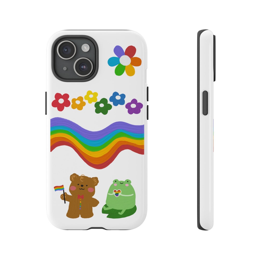 LGBTQ, Pride Month, Cute Tough Cases for iPhone 15, Pro, Plus, Pro Max ...