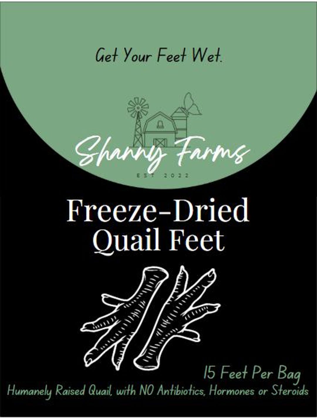 Freeze-dried Quail Feet - Etsy