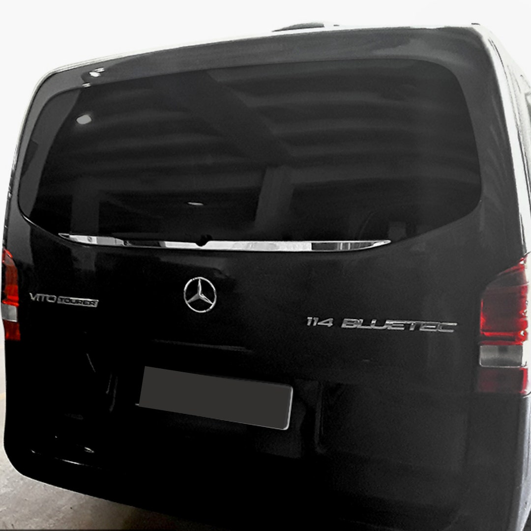 Chrome Rear Tailgate Window Trim Mercedes-benz Vito W447 - Etsy